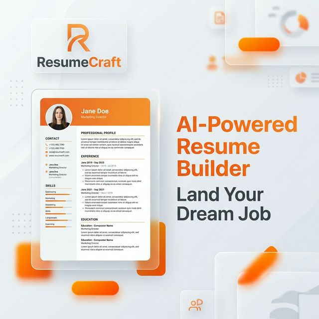 Best Free Resume Maker Online | AI Resume Builder | ResumeCraft